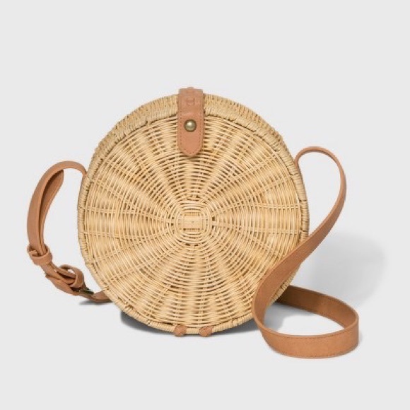 Universal Thread | Bags | Rattan Circle Crossbody Bag Target Universal ...